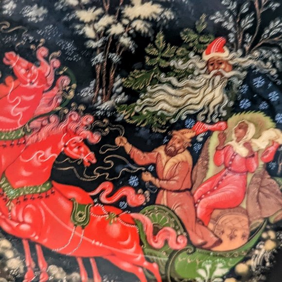 The Bradford Exchange | Art | 99 Morozko Russian Legends Signed Tianex ...